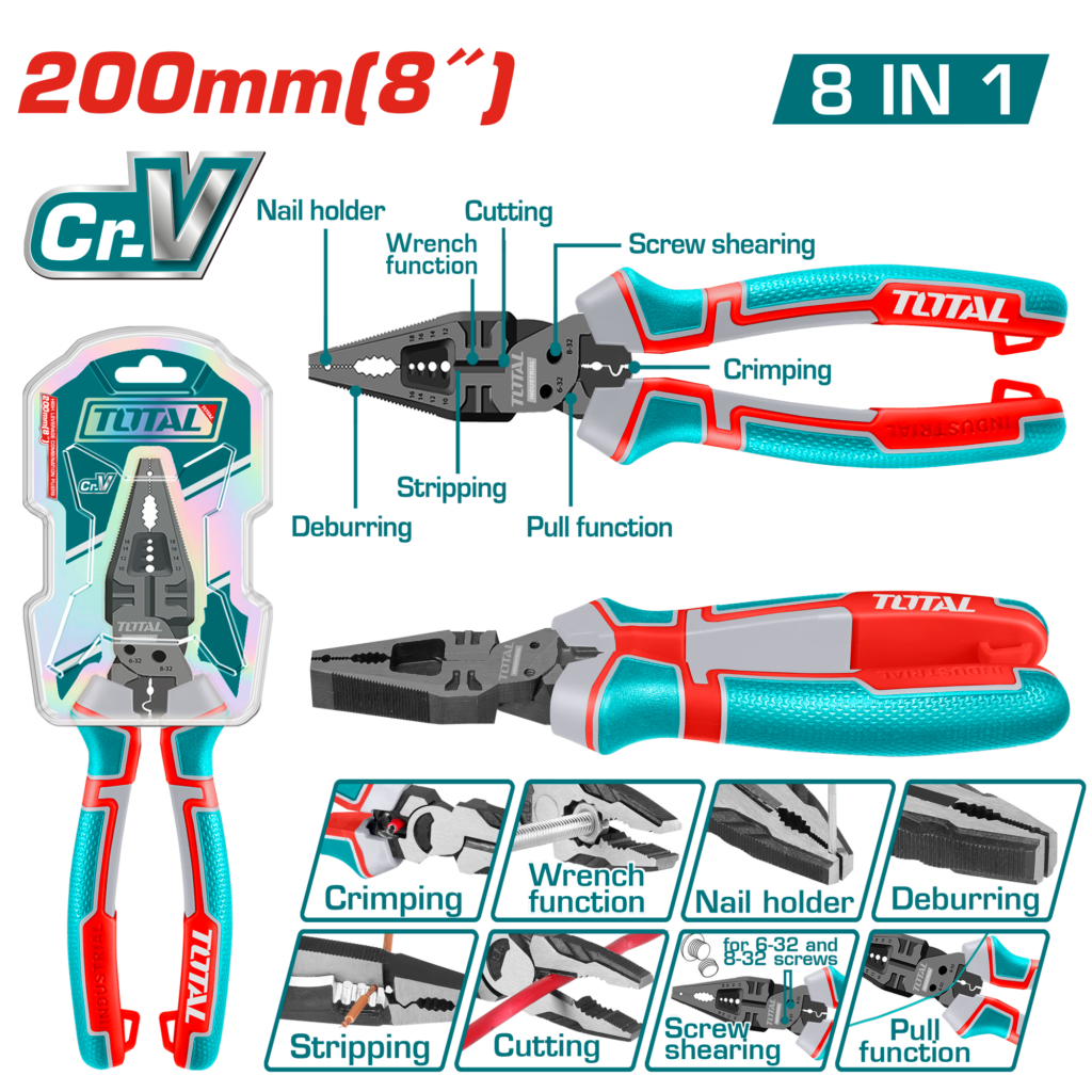 8-in-1 بانسة جمع متعددة الاستعمالات سوبر - CHAABAN TOOLS