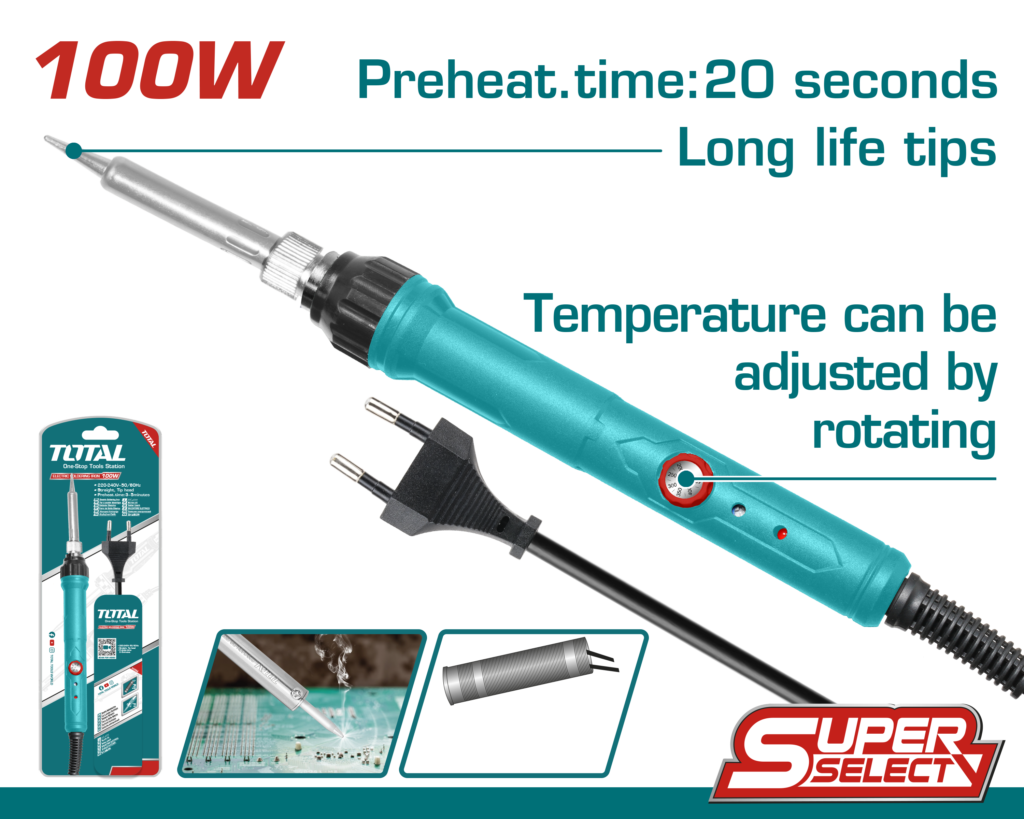 100W كاوي مع ركلاج للحرارة - CHAABAN TOOLS