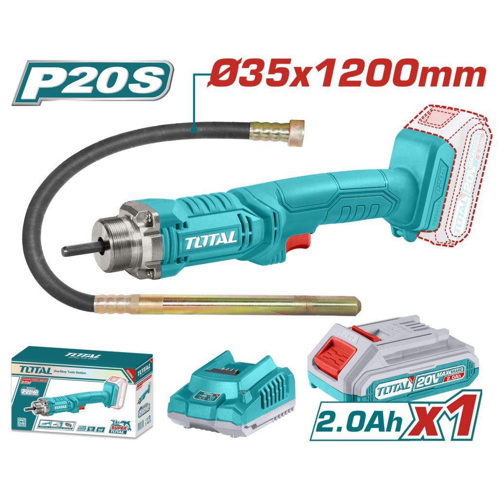 20VX1BX1C رجراج باطون عالبطارية - CHAABAN TOOLS